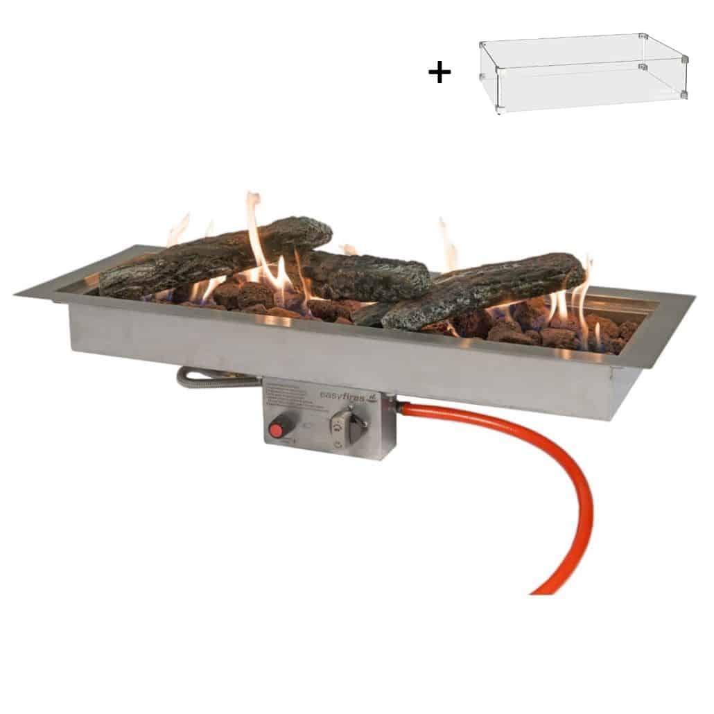 Einbau Gasbrenner für Gasbrenner Tisch | Terras & Co